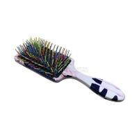 China Custom Coated Blank Plastic Sublimation Hair Massage Comb For Lady Sublimation Hair Brush for sale