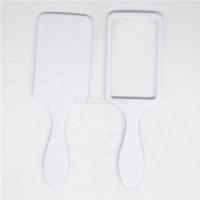 China Custom Coated Blank Plastic Sublimation Hair Massage Comb For Lady Sublimation Hair Brush for sale