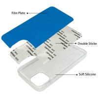 China Custom DIY Printing 2D TPU Silicone Sublimation Soft Cell Phone Case With Printable PET Film Sheet For Iphone 13 12 for sale