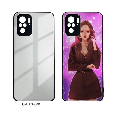 China Shockproof Sublimation Glass Phone Case Mobile Cover Sublimation For Xiaomi for sale