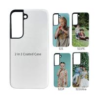 China 3D Sublimation Coated Tough Phone Case For Samsung S24 S23 S25 Customized Design Logo for sale