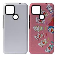 China White Glossy Matte Sublimation 3D 2 In 1 Tough Phone Case For Google Pixel 8 7 6 Phone Case Blanks Sublimation for sale