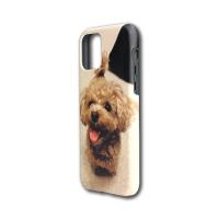 China Custom Printed Dual Layer 2 In 1 Iphone Cases For Sublimation Printing Mobile Cover Sublimation for sale