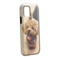 China Custom Printed Dual Layer 2 In 1 Iphone Cases For Sublimation Printing Mobile Cover Sublimation for sale
