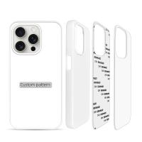 China Printable Plastic Sublimation Cell Phone Cases With Aluminum Sheet For IPhone SamSung Huawei for sale