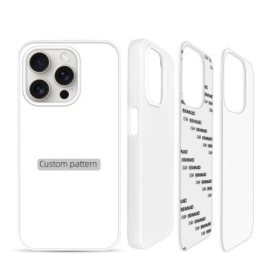 China Printable Plastic Sublimation Cell Phone Cases With Aluminum Sheet For IPhone SamSung Huawei for sale