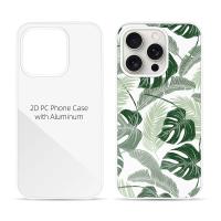 China Printable Plastic Sublimation Cell Phone Cases With Aluminum Sheet For IPhone SamSung Huawei for sale