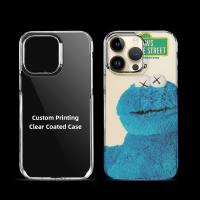 China Blank PC Coated 3D Clear Sublimation Phone Case For IPhone for sale