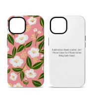 China 2 In 1 Magsafe Wireless Charging 3D Sublimation Tough Magnetic Phone Case For IPhone 15 16 Pro Max for sale