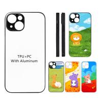 China Stylish and Durable Sublimation Mobile Phone Cases 2D TPU PC Coated Silicone Cellphone Case For IPhone 14  Pro 15 16 for sale