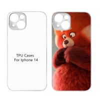 China Stylish and Durable Sublimation Mobile Phone Cases 2D TPU PC Coated Silicone Cellphone Case For IPhone 14  Pro 15 16 for sale
