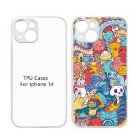 China Stylish and Durable Sublimation Mobile Phone Cases 2D TPU PC Coated Silicone Cellphone Case For IPhone 14  Pro 15 16 for sale
