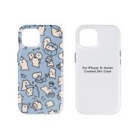 China 3D PC Coated 2 In 1 Tough Sublimation Phone Cases For IPhone 15 16 Pro for sale