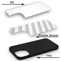 China Customizable Sublimation Mobile Case 2D TPU Silicone Phone Case For IPhone 14 Plus for sale