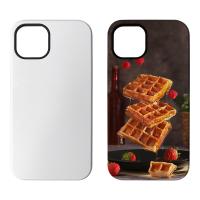 China TPU Protective 2 In 1 PC Coated 3D Sublimation Tough Phone Case For IPhone 15 14 16 for sale