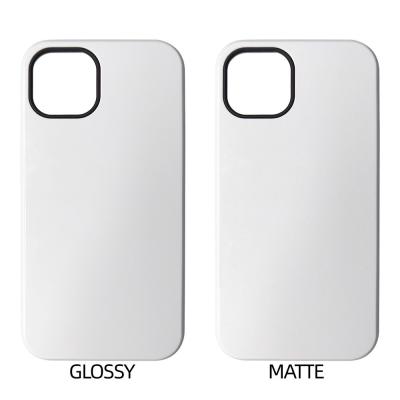 China TPU Protective 2 In 1 PC Coated 3D Sublimation Tough Phone Case For IPhone 15 14 16 for sale