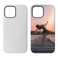 China TPU Protective 2 In 1 PC Coated 3D Sublimation Tough Phone Case For IPhone 15 14 16 for sale