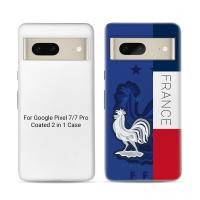 China Customized Logo 3D Sublimation 2 In 1 Glossy Phone Case For Google Pixel 7 Pro for sale