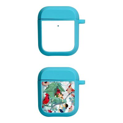 China Sublimation TPU Silicone Blank Airpod Pro Case Custom Earphone Cover Sublimation Airpod Case for sale