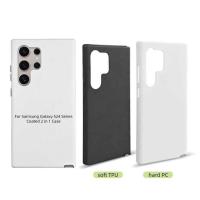 China Shockproof 3D Sublimation 2 In 1 Phone Case For SamSung Galaxy S24 S23 S25 for sale