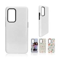 China 3D Coated Sublimation Double Layer Phone Case For One Plus 9 Mobile Covers for sale