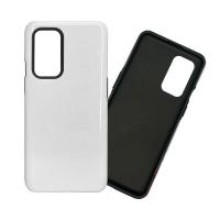 China 3D Coated Sublimation Double Layer Phone Case For One Plus 9 Mobile Covers for sale