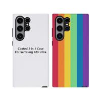 China Custom Printing 3D Sublimation Glossy Tough Phone Case For SamSung Galaxy S25 S24 S23 for sale