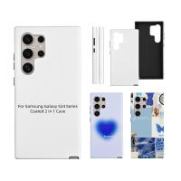 China 3D Sublimation Coated Tough 2 In 1 Mobile Cover For SamSung Galaxy S23 24 25 for sale