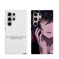 China 3D Sublimation Coated Tough 2 In 1 Mobile Cover For SamSung Galaxy S23 24 25 for sale