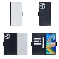 China DIY Printing Iphone Flip Wallet Sublimation Phone Cases For IPhone16 15 14 for sale