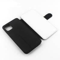 China Personalized Blanks Sublimation PU Leather Flip Phone Wallet Cases With TPU Protector For IPhone 15 14 13 for sale