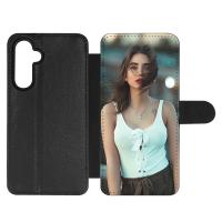 China Shockproof Sublimation TPU Flip Leather Wallet Cellphone Cover With Card Holder For Samsung A54 53 52 73 33 34 5G for sale