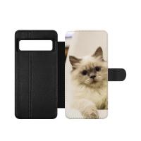 China Customized Sublimation Blanks Leather Flip Phone Cases For Google 8 9 Pro for sale