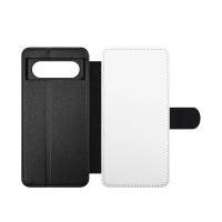 China Customized Sublimation Blanks Leather Flip Phone Cases For Google 8 9 Pro for sale