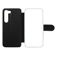 China Classic Style Custom Designs Sublimation Leather Flip Wallet Phone Case For SamSung Galaxy S23 24 Ultra Plus for sale