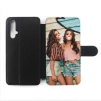 China PU Leather Phone Case 2D Sublimation Blank Flip Cover For SamSung Honor20 10 for sale
