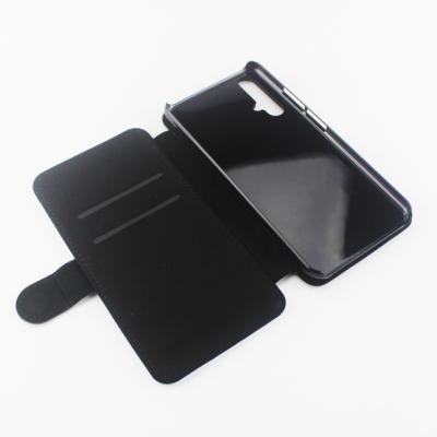 China PU Leather Phone Case 2D Sublimation Blank Flip Cover For SamSung Honor20 10 for sale