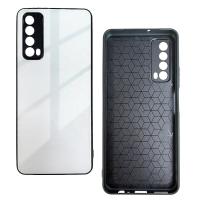 China 2D Sublimation Glass Phone Case For Huawei Y7A Back Phone Cover For Sublimation Printing for sale