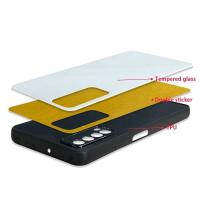 China 2D Sublimation Glass Phone Case For Huawei Y7A Back Phone Cover For Sublimation Printing for sale