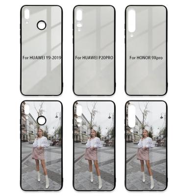 China Sublimation Glass Mobile Phone Cover And Cases For Huawei P20 Pro for sale