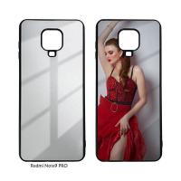 China Sublimation Phone Cases Supplier Blank Sublimation Printed Phone Case With Tempered Glass Insert For Redmi 9 10 Series for sale