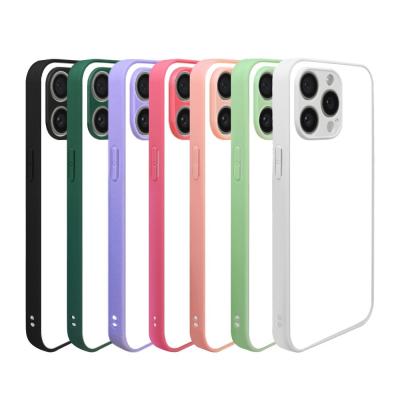 China Fashion Style Colored Sublimation Coating TPU Silicone Rubber Phone Case For IPhone for sale
