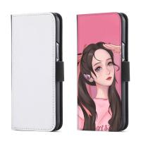 China Sublimation Flip Wallet Leather Phone Cases For IPhone 16 15 14 Shockproof And Pure Color Design Style for sale