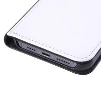 China Sublimation Flip Wallet Leather Phone Cases For IPhone 16 15 14 Shockproof And Pure Color Design Style for sale