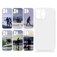 China Blank PC Coated 3D Sublimation Soft Phone Cases For Iphone 16 15 14 Pro for sale