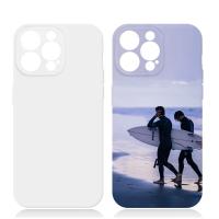 China Blank PC Coated 3D Sublimation Soft Phone Cases For Iphone 16 15 14 Pro for sale