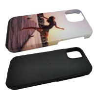 China Sublimation Tough Iphone Case Blank 3d Sublimation Phone Cases 2 In 1 For IPhone 16 15 14 13 Pro Max for sale