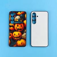 China Tempered Glass 2D Sublimation Phone Case For SamSung S24 Plus Ultra Plain Design Style for sale