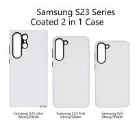 China Most Protective 3D Sublimation Phone Cases For Samsung S23 Plus Ultra 2 In 1 Mobile Cover for sale