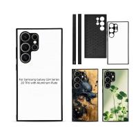 China Shockproof 2D Blank TPU PC Sublimation Cellphone Cases For Samsung S24 Ultra Plus for sale